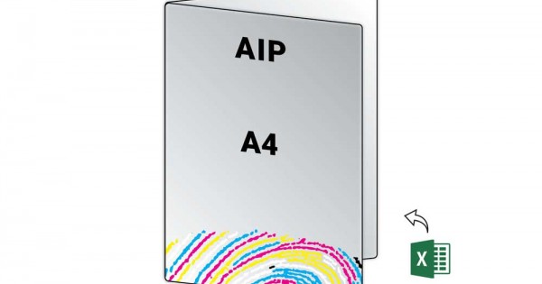 Leaflet - 2 x A4 - V Fold - 210x297mm - Variable - Offset in Digitalni ...