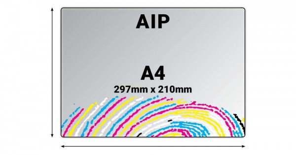 NCR Self-copying Paper A4, Horizontal - Glued - 297x210mm - Offset in ...